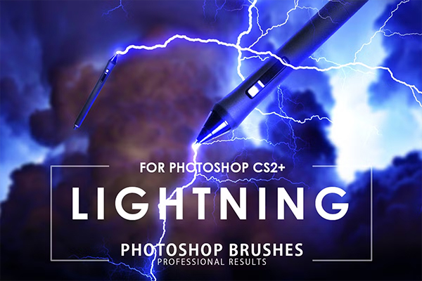 Thunder Lightning Brushes - Free & Premium Brushes Download